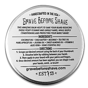 Grave Before Shave™ Beard Care Refill Pack(Bay Rum Scent)