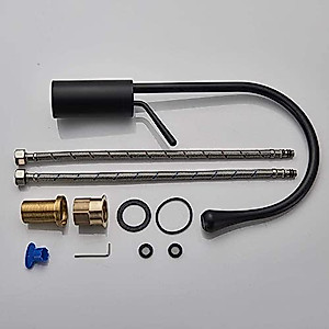 Black Kitchen Faucet Mixer Tap Single Handle Free Swivel Kitchen Hot And Cold Water Tap Bath Faucet Basin Taps Water Faucet