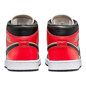 Jordan 1 Mid SE Women's Black Red Beige DQ6078-100 (DQ6078-100, Numeric_8_Point_5)