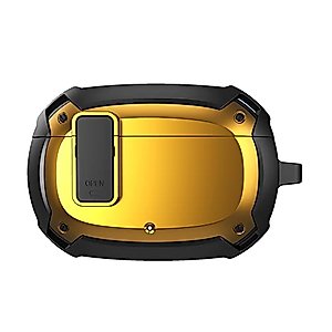 CASEVERSE Case for Beats Studio Buds(2021)/Beats Studio Buds+(2023) with Lock, Military Armor Series Cover with Keychain Cool Shockproof Protective Cases