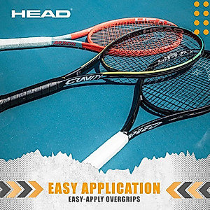 Head Xtreme Soft Racquet Overgrip Tennis Racket Grip Tape 3 Pack Black, White, Pack US