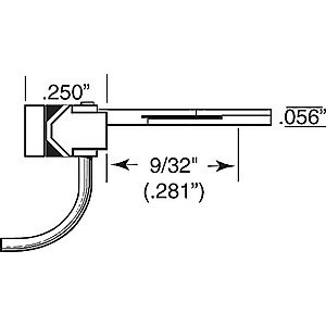 HO Whisker Coupler, 9/32" Overset (2 Pr)