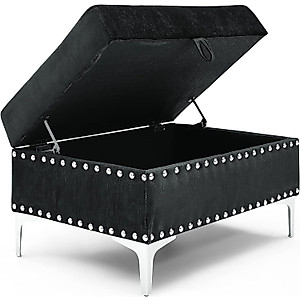 Yoglad L Shaped Furniture Set, 5-Seater Sectional Sofa with Reversible Chaise, Corner Sofa Set with Ottoman, for Apartment, Living Room, No Assembly Require (107.5 Inch Chenille, Red)