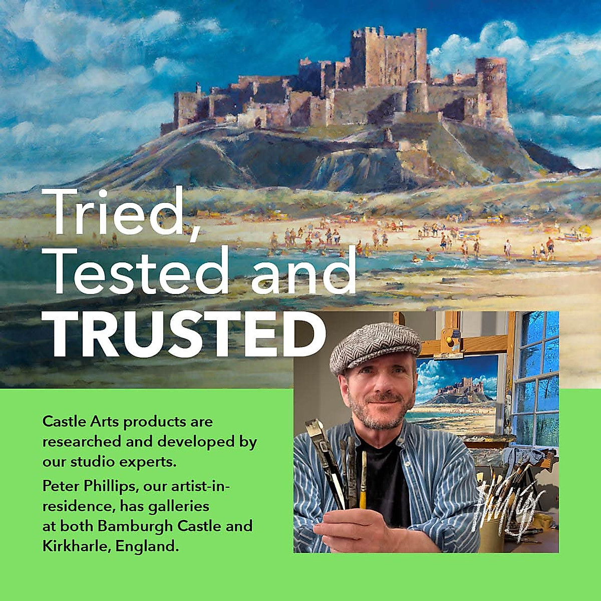 Castle Art Supplies 100 Gel Pens for Adult Coloring Set | Drawing, Scrapbooks, Journals | Amazing Colors, Effects – Swirl, Glitter, Neon, Pastel, Metallic - with Smooth, Fine Tips