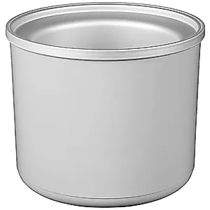 Cuisinart ICE-70RFB Replacement Freezer Bowl, 2 quart, Gray