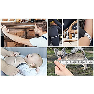 3pcs Tape Measure, Soft Measuring Tape for Body Measurements 60 Inch(150cm), Lock Pin&Push-Button Retract, for Body Measurement, Weight Loss, Fitness, Tailoring, Sewing, Crafting Measurements