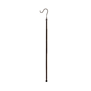 SSWBasics Chrome Reach Garment Hook - Durable Chrome Clothes Hook Pole - Adjustable High Reach Garment Hook - Extendable Metal Clothing Hook Pole for Retail, Boutique, and Home Closet Organization