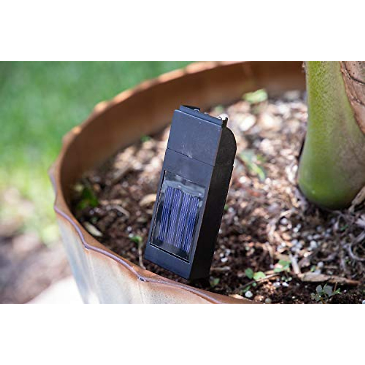 Kenroy Home 60650 Plant Solar Lighting, Small, Black