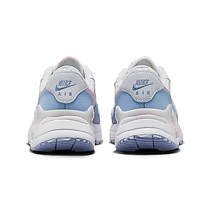 Nike Women's W Air Max System Trainers, White/Pink Bloom-Cobalt BL, 7