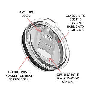 Haven Space Collections Travel Coffee Mug 30 Oz - Leak Proof Stainless Steel Tumbler - Insulated Coffee Mug