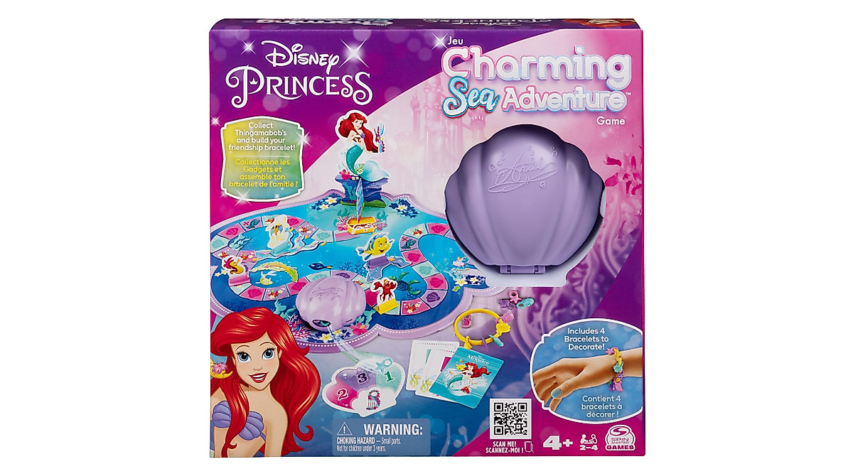 Disney Princess, Charming Sea Adventure Board Game Little Mermaid Toys ...