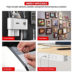 3M Double Sided Mounting Tape VHB 1''x15.4Ft 0.025in Thick White 4930 Heavy Duty Adhesive Waterproof Foam Tape for Car Home Office Decor