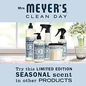 Mrs Meyer's Clean Day Snow Drop Candle, 7.2 Ounce (Pack of 2)