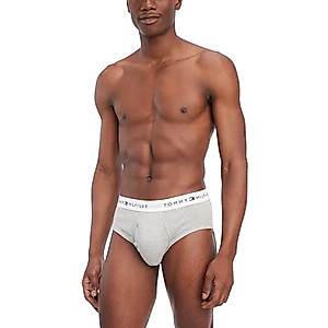 Tommy Hilfiger Men's 4-Pack Cotton Brief, Multi, Large