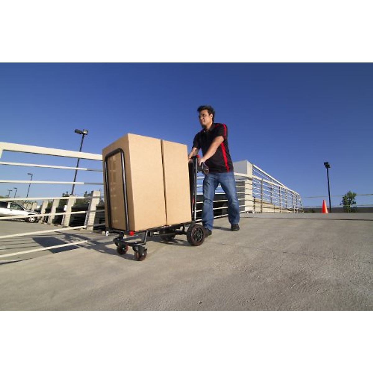 Krane AMG AMG750 Multi-Mode Folding Longbed Cart with 750-Pound Capacity