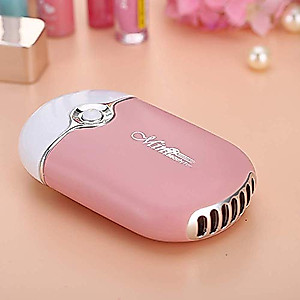 Tongping USB Mini Fan Air Conditioning Blower for Eyelash Extension(Pink)