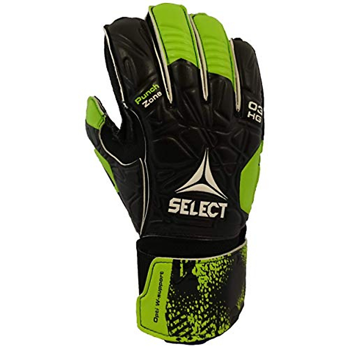 SELECT 03 Youth Protec HG V20 Goalkeeper Glove with Finger Protection, Size 5