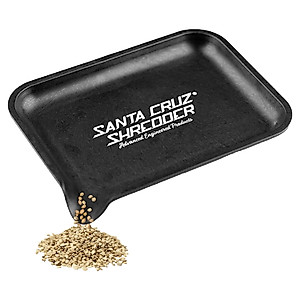 Santa Cruz Shredder Tray - Smooth Rounded Edges, Spout for Easy Filling - Durable Design for Effortless Experience