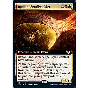 Magic: the Gathering - Radiant Scrollwielder (350) - Extended Art - Strixhaven: School of Mages