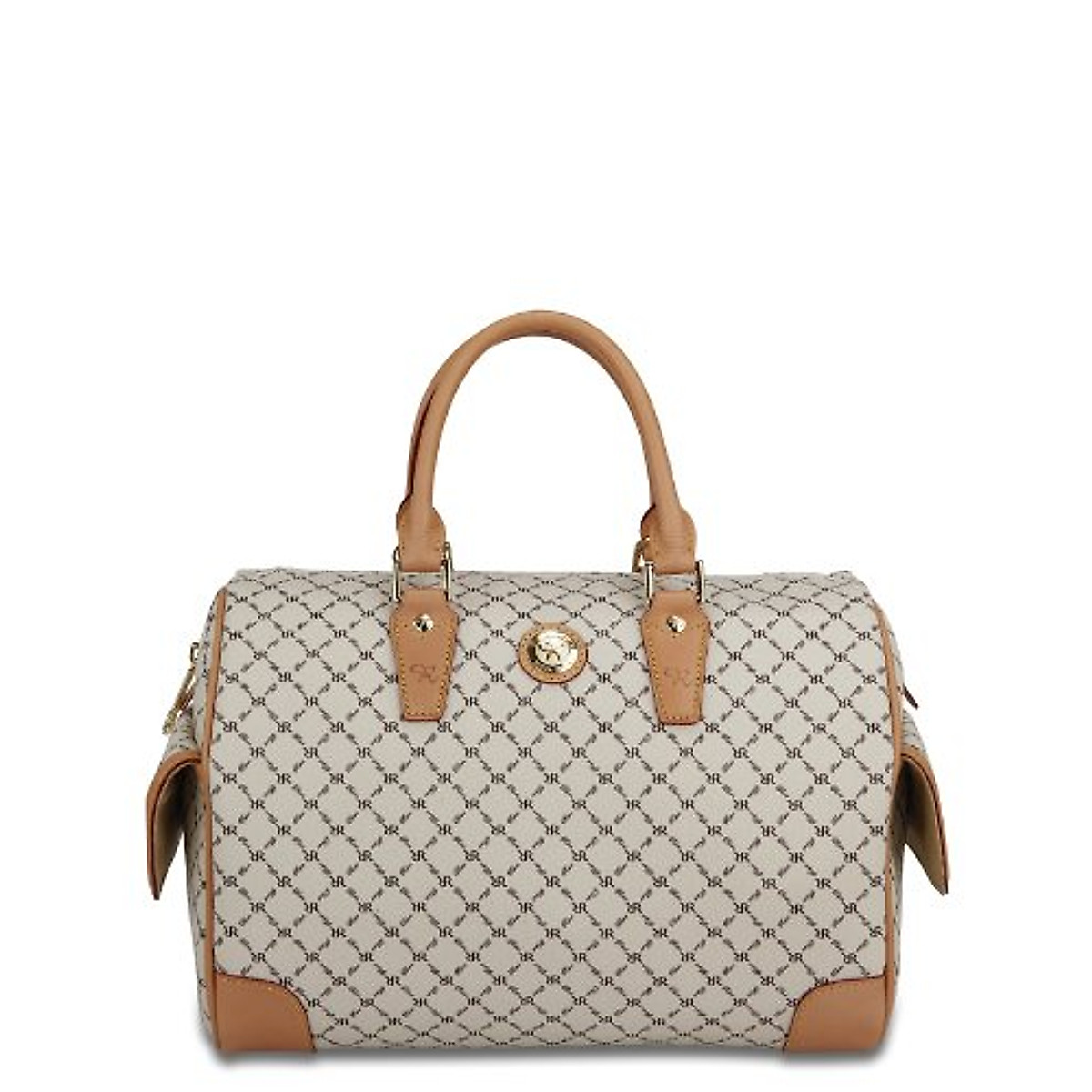 Signature Natural Large Boston Bag