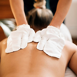 Healm 100% Raw Silk Garshana Gloves | Ayurvedic Massaging Mitts for Women | Dry Massage Brush for Lymphatic Drainage, Acne, Scars, Cellulite & Toxin Removal | Quick, Simple Instructions