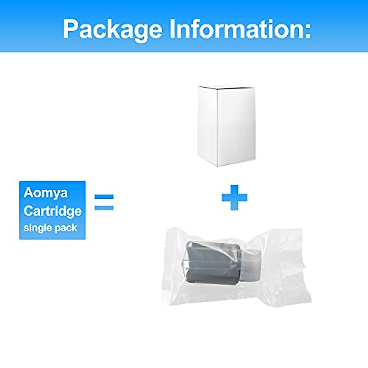 Aomya Compatible Canon PFI-1000 Remanufactured Ink Cartridge for Canon imagePROGRAF PRO-1000 (80ML CO Pigment Ink)