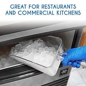 Darware Commercial Ice Scoop with Metal Holder, 58-Fluid Ounces Capacity