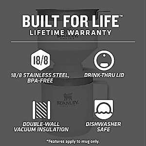 Stanley The Camp Pour Over Coffee Set, Polar, 1 set (20oz/12oz)