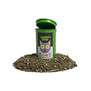 Smokey's Stash Organic Catnip OG puss Potent cat nip for Cats Small pop top