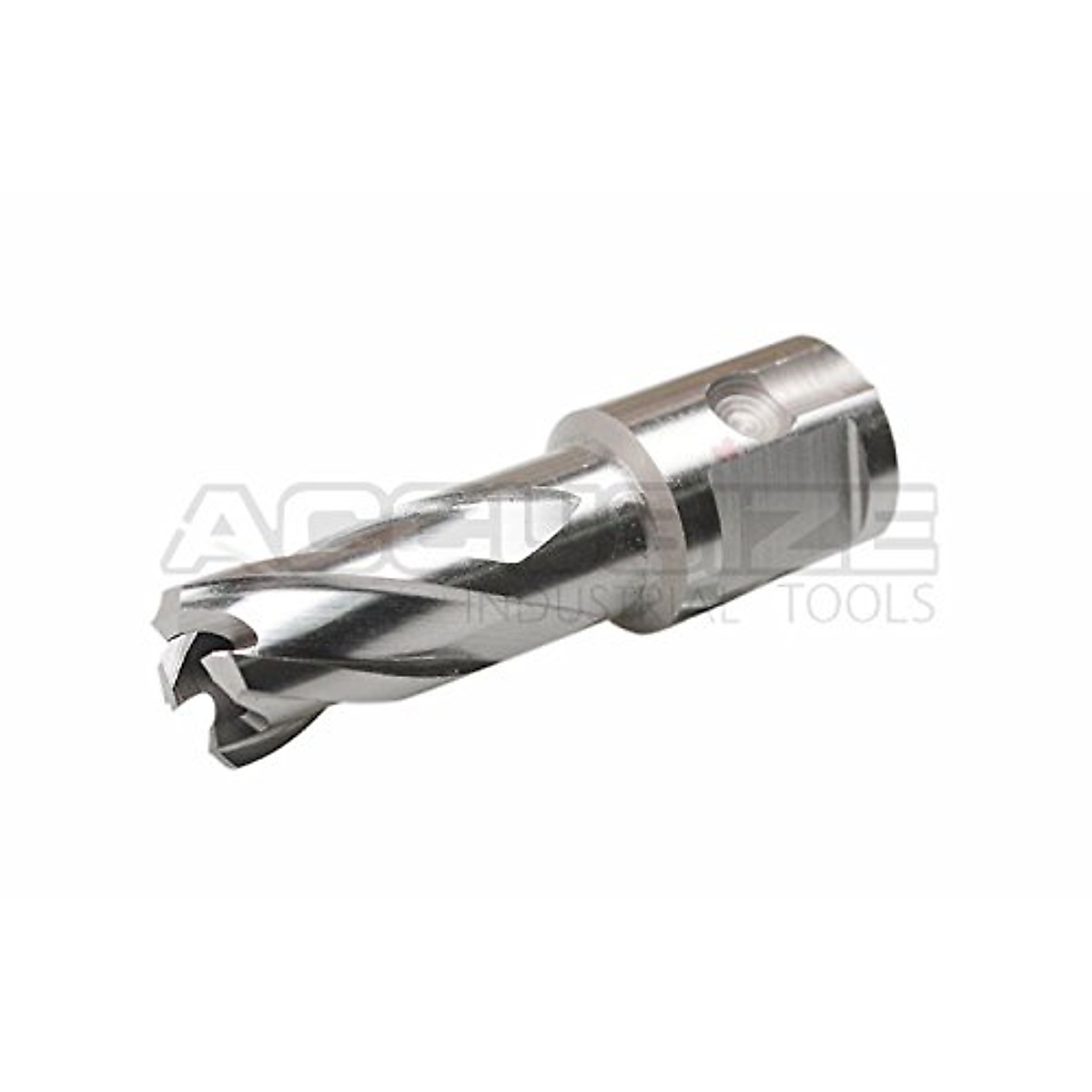 Accusize Industrial Tools 9/16'' Cutting Diameter with 1'' Cutting Depth, H.S.S. Annular Cutter with Nitto One Touch Shank, CBN Ground, 1190-2014