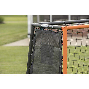 Goalrilla Striker Soccer Rebound Trainer with Double-Sided, Ultra-Responsive Rebounding Net and Goal, Large
