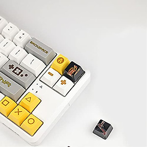 Pearlead Creative Resin R4 Keycap Replacement Gaming Keyboard Keycap for MX Switch Mechanical Keyboards DIY Decoration (Grenade)