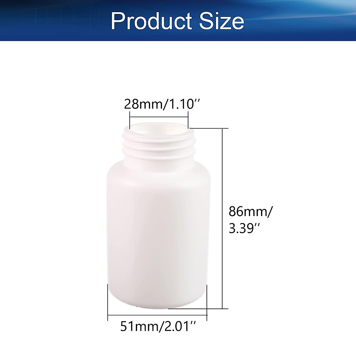 Heyiarbeit 20Pcs Wide Mouth Plastic Bottles 120ml/4oz Plastic Empty Lab Home Solid Sample Storage Container Reagent Polyethylene Bottle with Cap