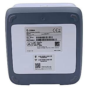 Zebra ZSB-DP14N ZSB Series 4" Small Business Label Printer, Direct Thermal Only, 300 DPI, Cloud Connected WiFi Bluetooth, Home Office Wireless Labeling for Address, Folders, Shipping, Barcodes,JTTANDS