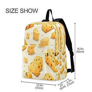 Alpaca Camel Cactus Backpack, Travel Rucksack Lightweight School Bookbag Daypack for Adults Teen Students Boys Girls