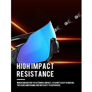 Forobb Polarized Replacement Lenses for BOSE Tenor BMD0010 Sunglasses - Torch Red - Polycarbonate Polarized