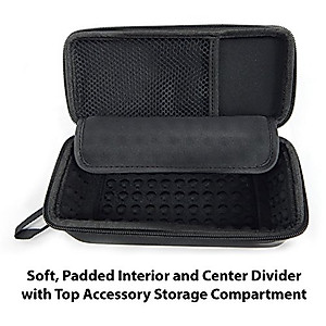 CASEMATIX Radio Case Compatible with CB Radios Midland 75822, Uniden BC75XLT, Midland 75785 or Uniden BCD436HP 40 Channel CB 2 Way Radio, Must Remove Antennae, Includes Case Only