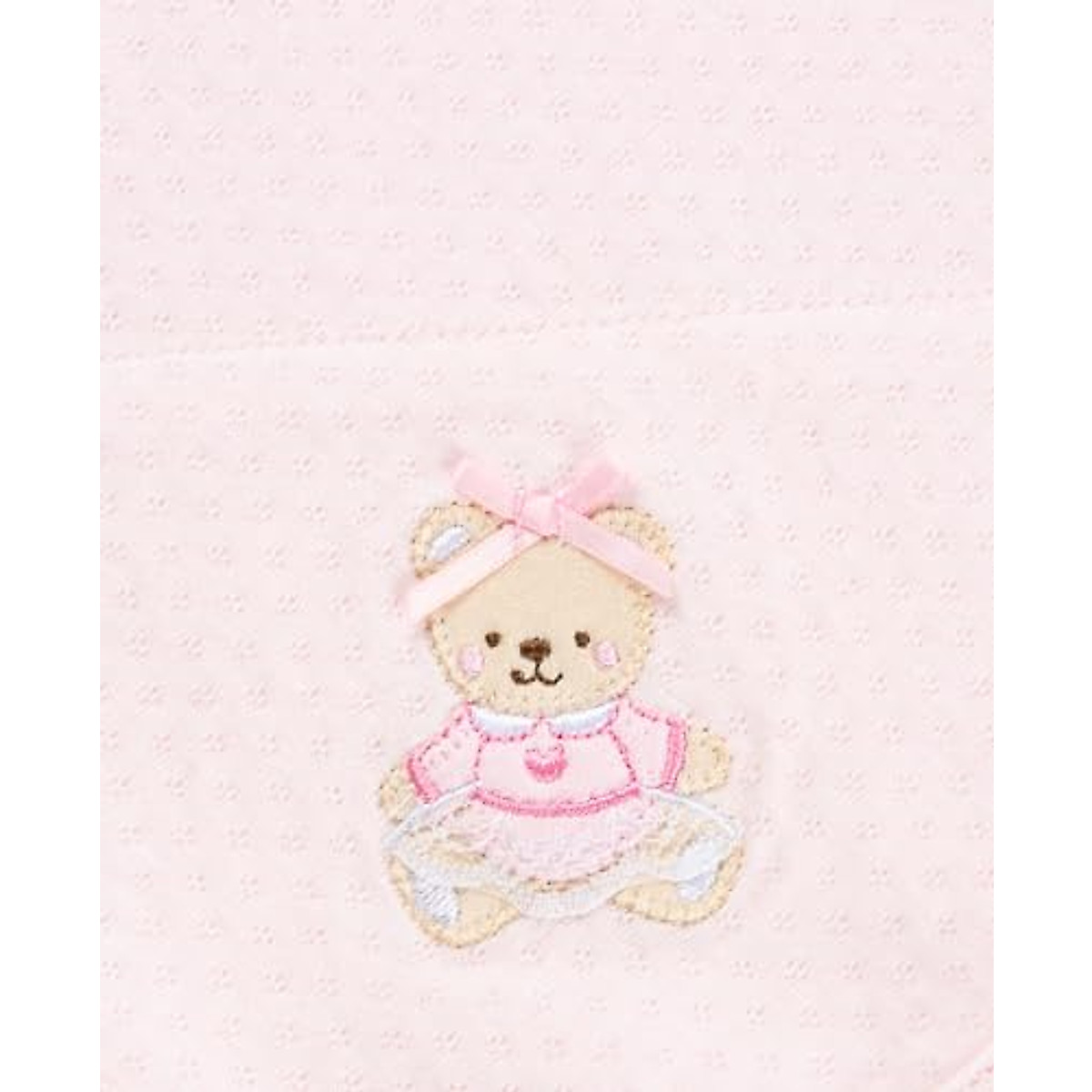 Little Me Unisex Baby Swaddling Receiving Blankets, Pink, One Size