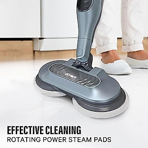 GearHill Shark Steam Mop Replacement Pads, 6 Pack Gray Microfiber Pads for Shark S7001, S7000, S7201, S7001tgt, S7000amz and S7201 Series, Suitable for Hard Floors