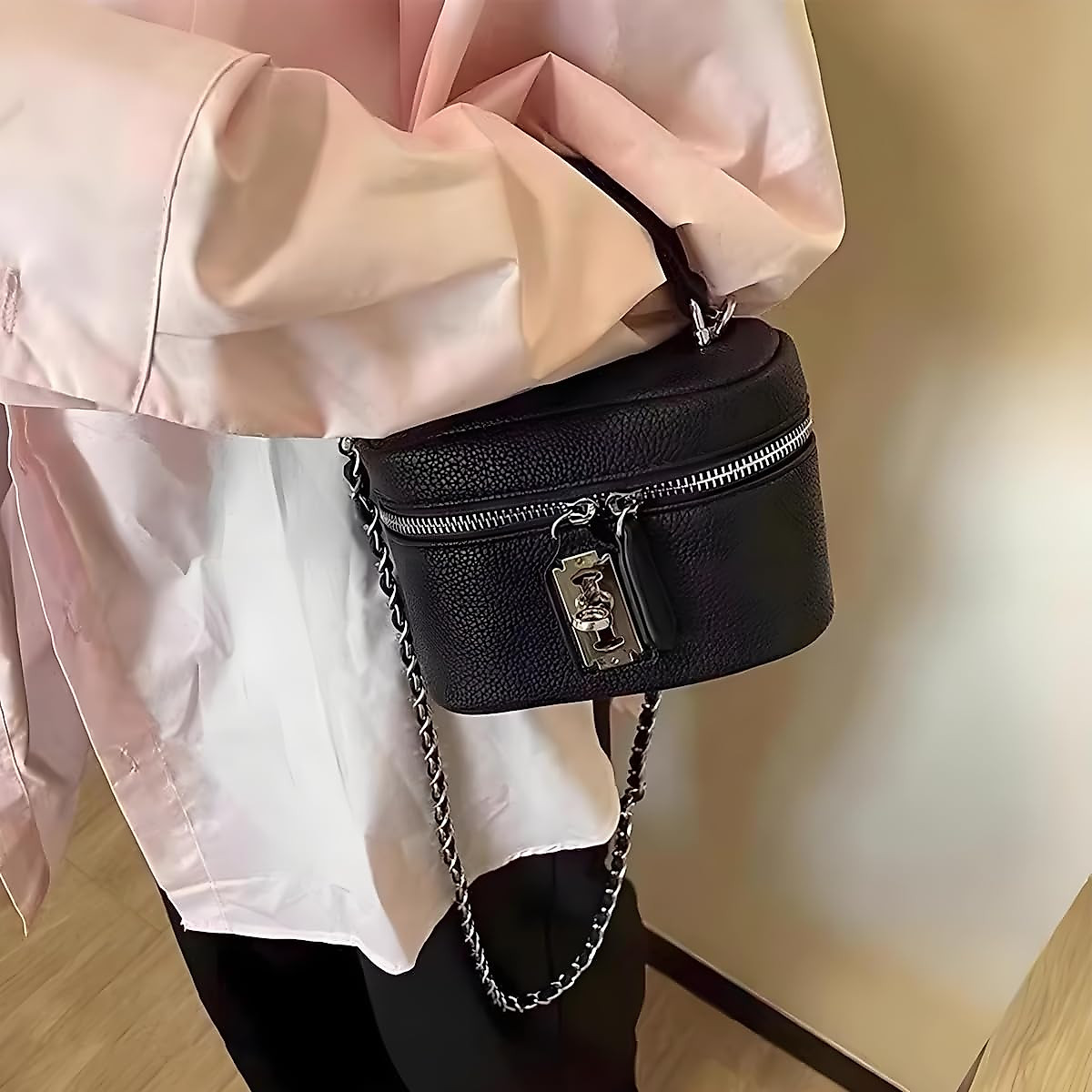 YXBQueen Purses for Women Trendy Bag Box Purse Shoulder Bag Black Purse Crossbody Bags MINI