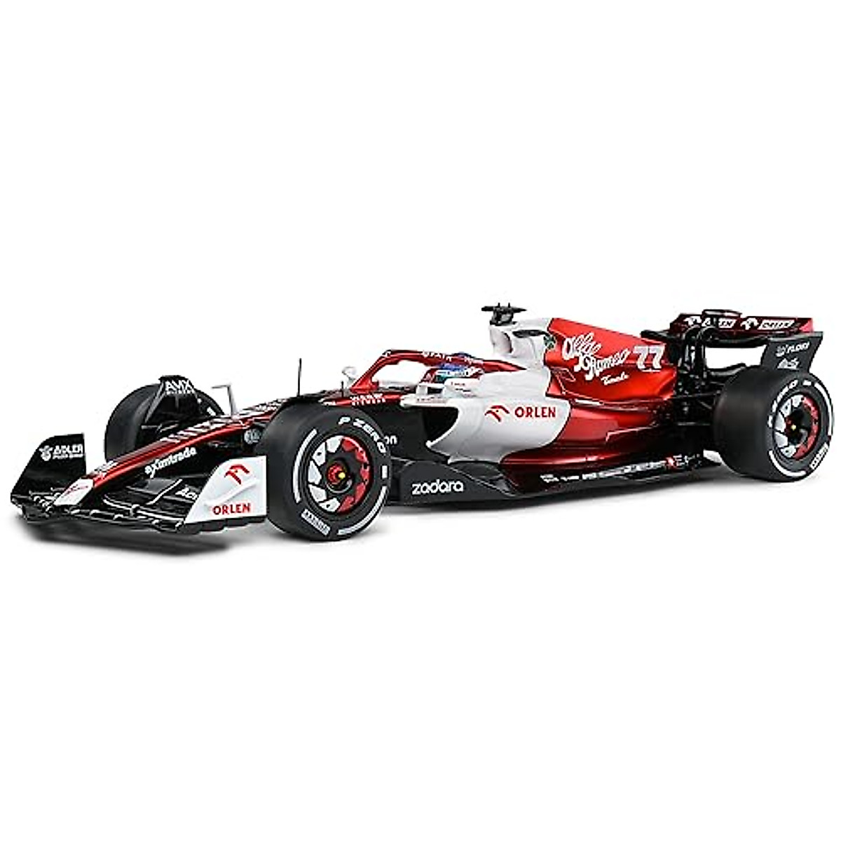 C42#77 Valtteri Bottas Formula One F1 Emilia Romagna GP (2022) "Competition Series 1/18 Diecast Model Car by Solido S1810201