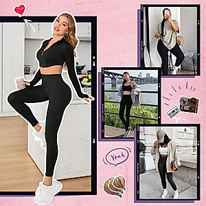 CAMPSNAIL 4 Pack High Waisted Leggings for Women - Soft Tummy Control Slimming Yoga Pants for Workout Running Reg & Plus Size