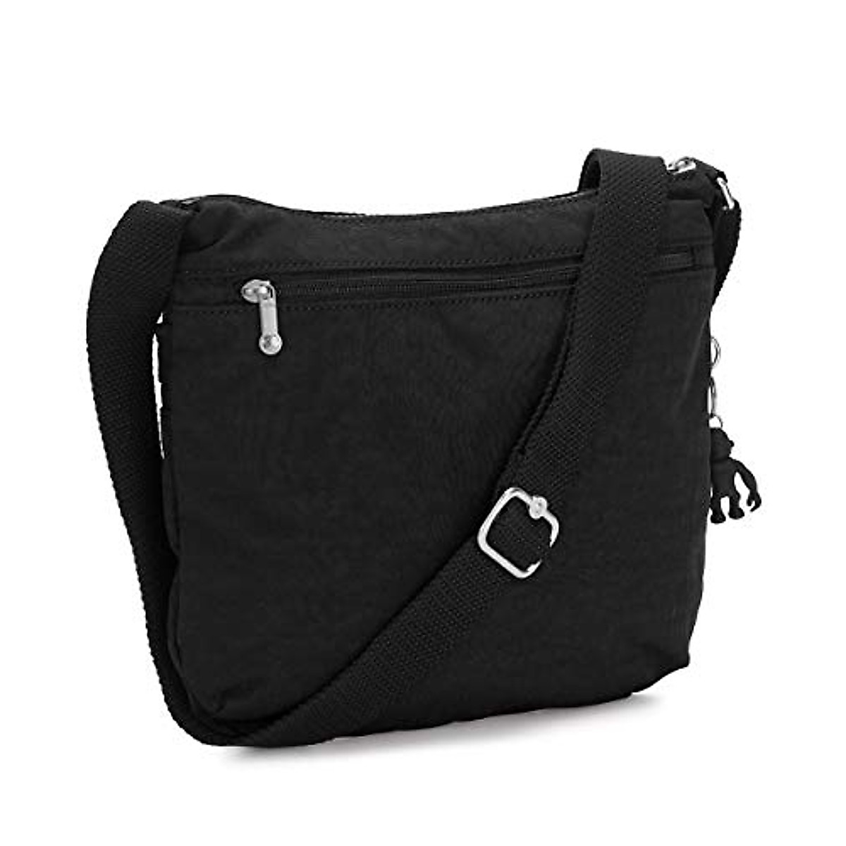 Kipling Arto Crossbody Bag, Black Noir, 11.25" L X 10.25" H X 1.5" D