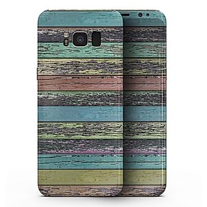 Design Skinz Design Skinz Chipped Pastel Paint on Wood Full-Body Wrap Decal Skin-Kit for The Galaxy S7
