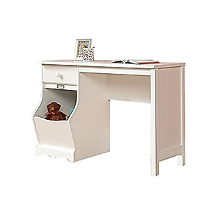 Sauder Pogo Desk, Soft White finish