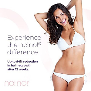 no!no! Micro Hair Removal Device for All Skin Tones, Body & Facial Hair Removal for Women & Men, Rechargeable, Wireless & Portable Hair Removal Device, Flawless Hair Remover for Face & Body - Mint