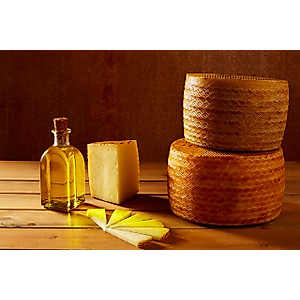 Manchego Whole Wheel (Approx. 7 lbs) | Authentic Spanish Sheep’s Milk Cheese