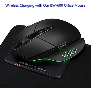 Gaming Mouse Pad-RGB Mouse Pads, Large Extended Mousepad with 7 Lighting Modes 6 Brightness Levels, Non-Slip Rubber Base Mouse Pad 31.5x11.8 Black