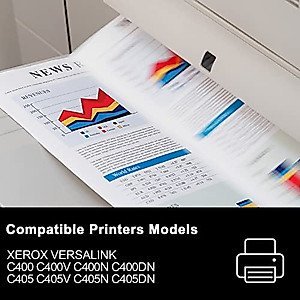 VersaLink C400/C405 Magenta Toner Cartridge Remanufactured for Xerox 106R03515 High Capacity Toner Cartridge(4,800 Pages)