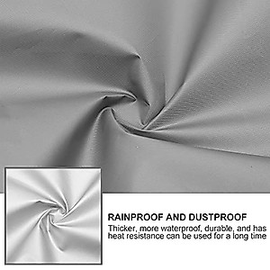 Yardwe Kids Toys 2 pcs Furnitures Pool Garden from Beach Shape Kids Spa Furniture Outdoor Sand Gray Square Cover Tool Protector Keep Tub X Canopy, Children Shield Bathtub Xxcm Outdoor Toys